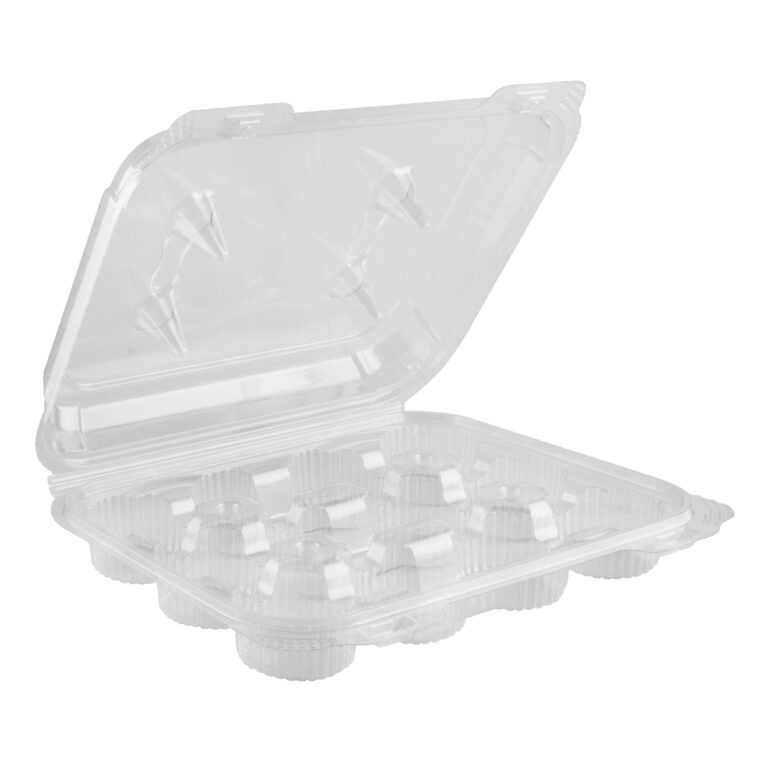 Cupcake Hinged Clamshell 200-110049 | Panoramic Packaging