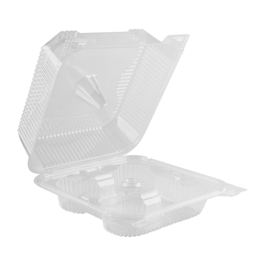 Muffin Hinged Clamshell 200-170093 | Panoramic Packaging