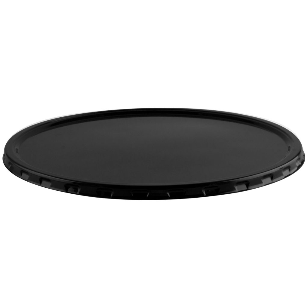 Round Lid 205-040337-BLK | Panoramic Packaging